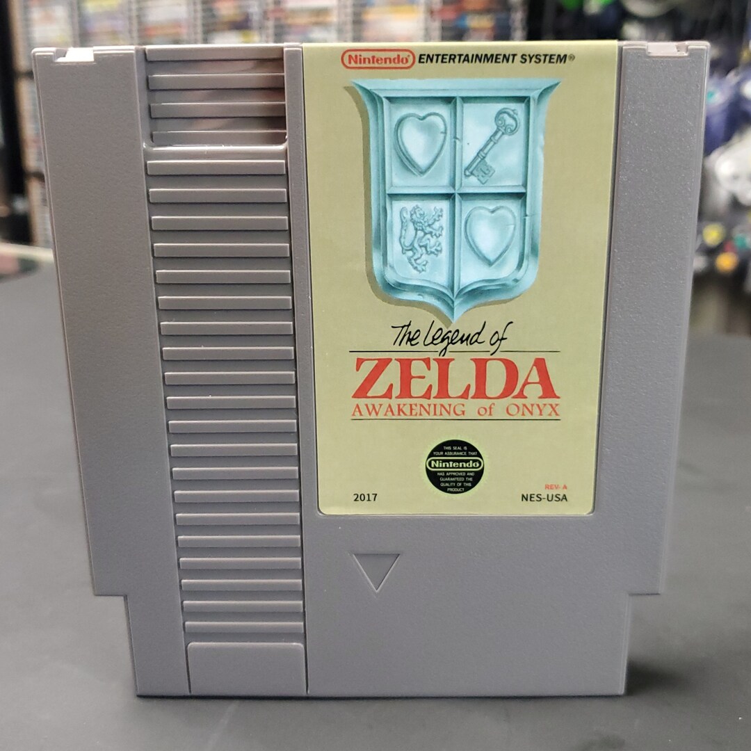 8 Bit Nintendo the Legend of Zelda: Awakening of Onyx New NES Cartridge ...