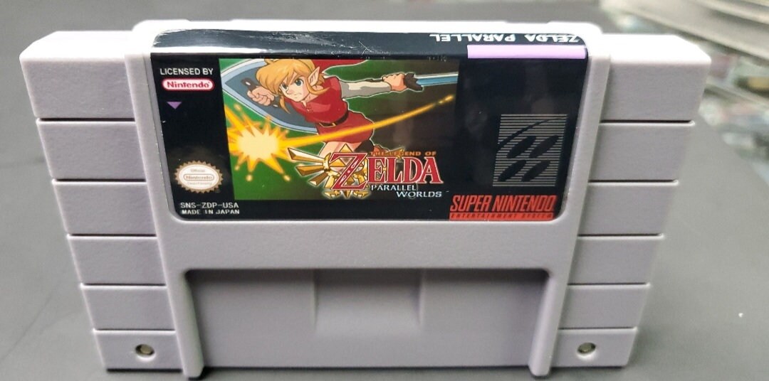 16 bit Super Nintendo The Legend of Zelda: Parallel Worlds Nieuwe SNES ...