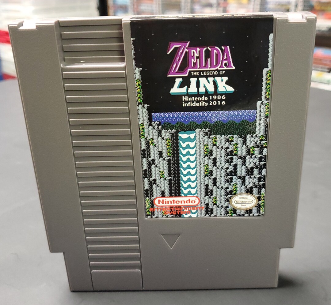 8 Bit Nintendo Legend of Zelda: the Legend of Link New NES Cartridge ...