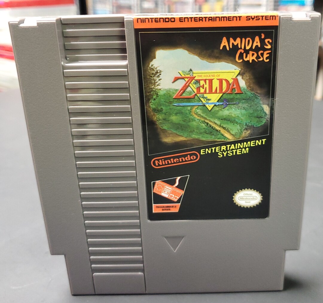 8 Bit Nintendo Legend of Zelda: Amida's Curse New NES Cartridge Free ...