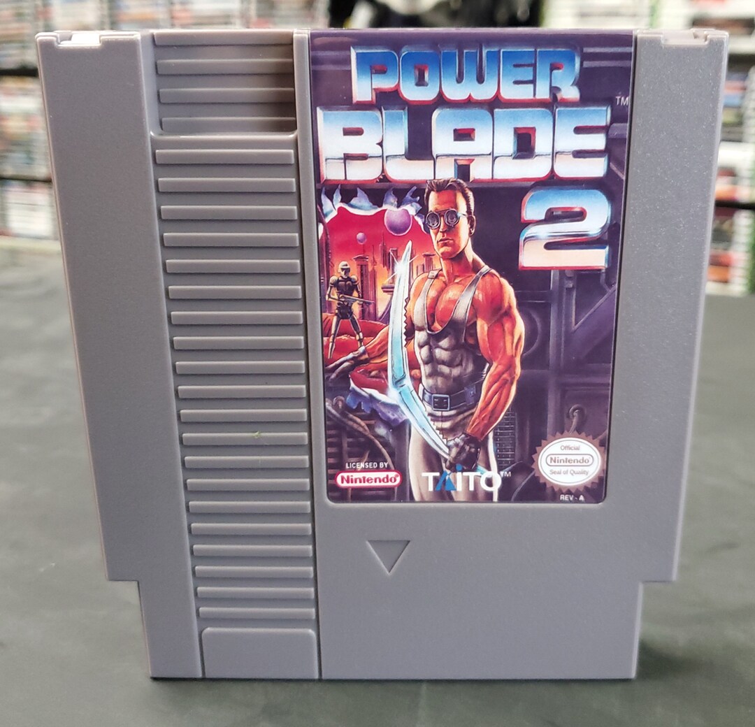 8 Bit Nintendo Power Blade 2 New NES Cartridge Free Shipping - Etsy