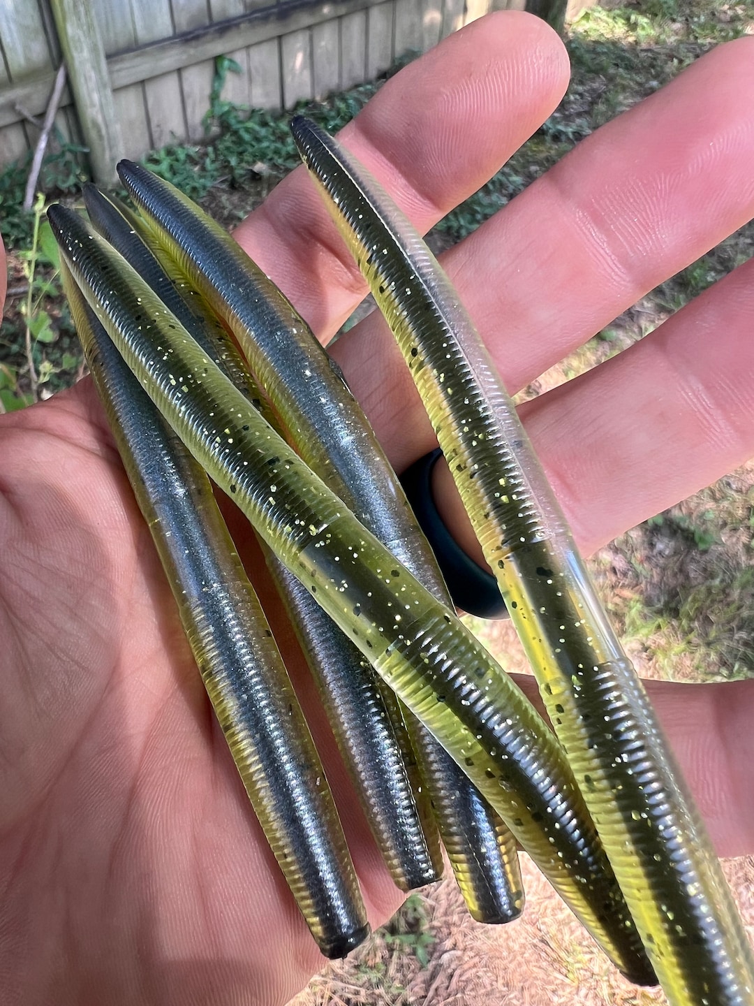 Custom Baby Bass Core Shot Senko Style Stick Baits (5 per Pack) - Etsy