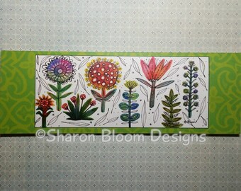 Hand painted ceramic dishes seasonal art by sharonbloom on Etsy