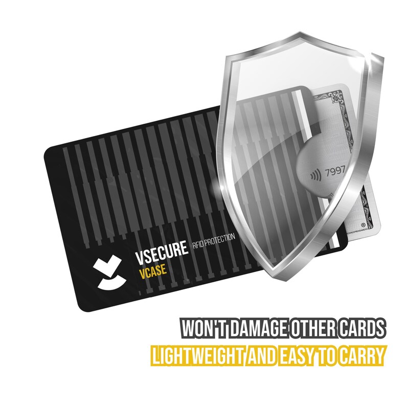 RFID Blocking Sleeves X5 NFC Anti Scan ID Credit Card Holder Case, Wallet Protection for Cards ...