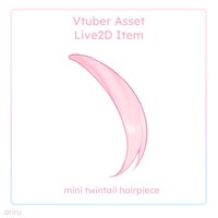 Vtuber Asset ⋄ Mint Butterfly Hair Clips/accessories ⋄ PNG + Rigged ...