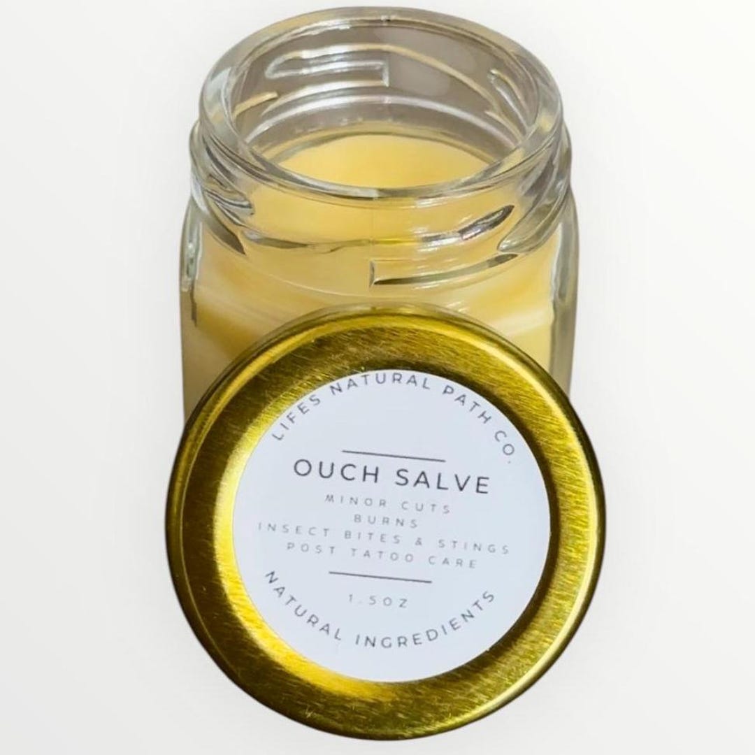 Ouch Herbal Healing Salve Natural Ingredients - Etsy