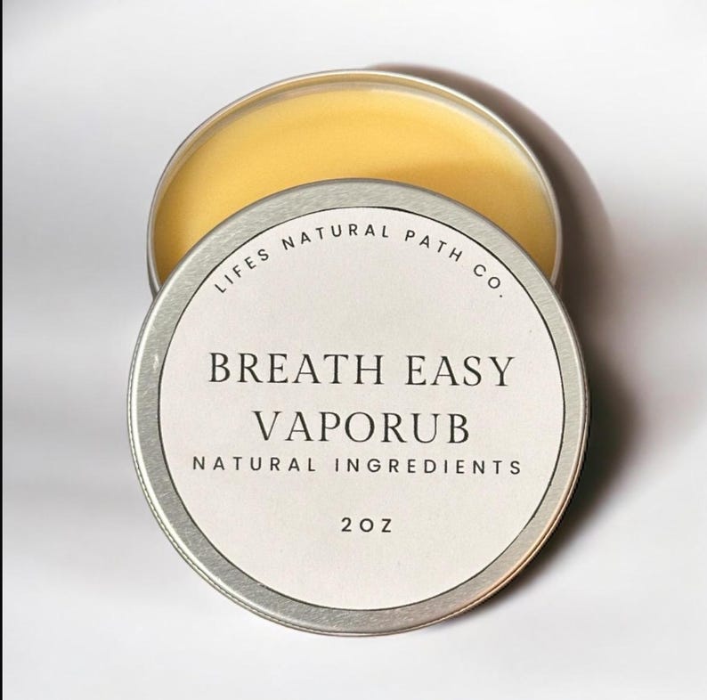 Vaporub Breath Easy Tallow Balm, Salve, Vaporub Cream, Natural ...