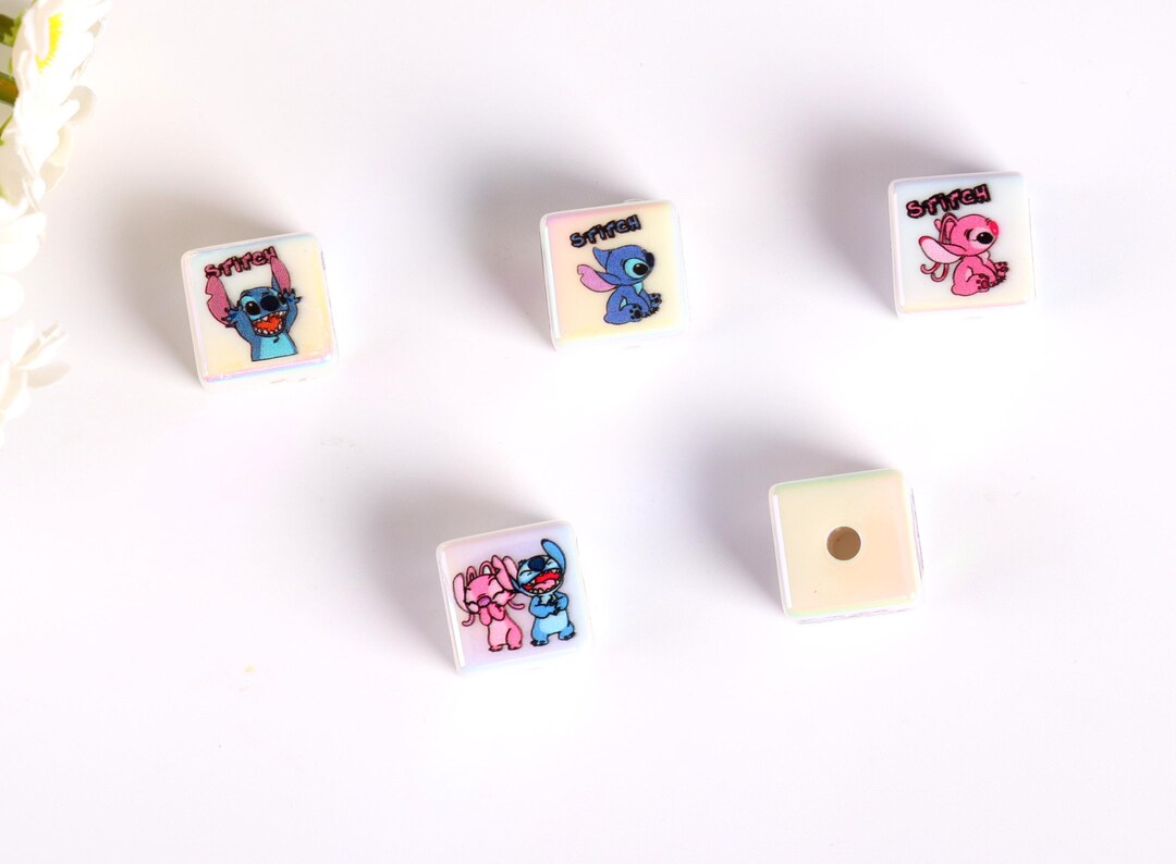 Little Blue Monster Beads, Cute Cartoon Bead, Cartoon Flash 3D Print ...