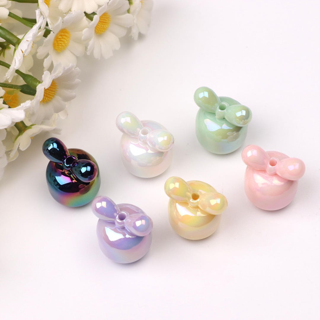 Chunky Colorful Bell Beads, Christmas Bell Beads, Nice Craft Beads ...