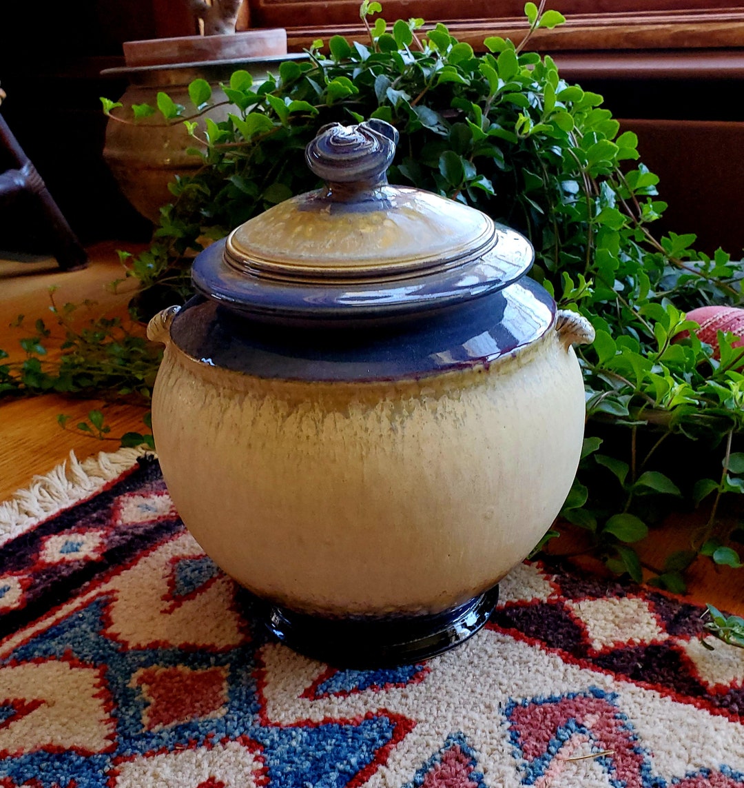 Compost Jar/covered Jar/cookie Jar - Etsy