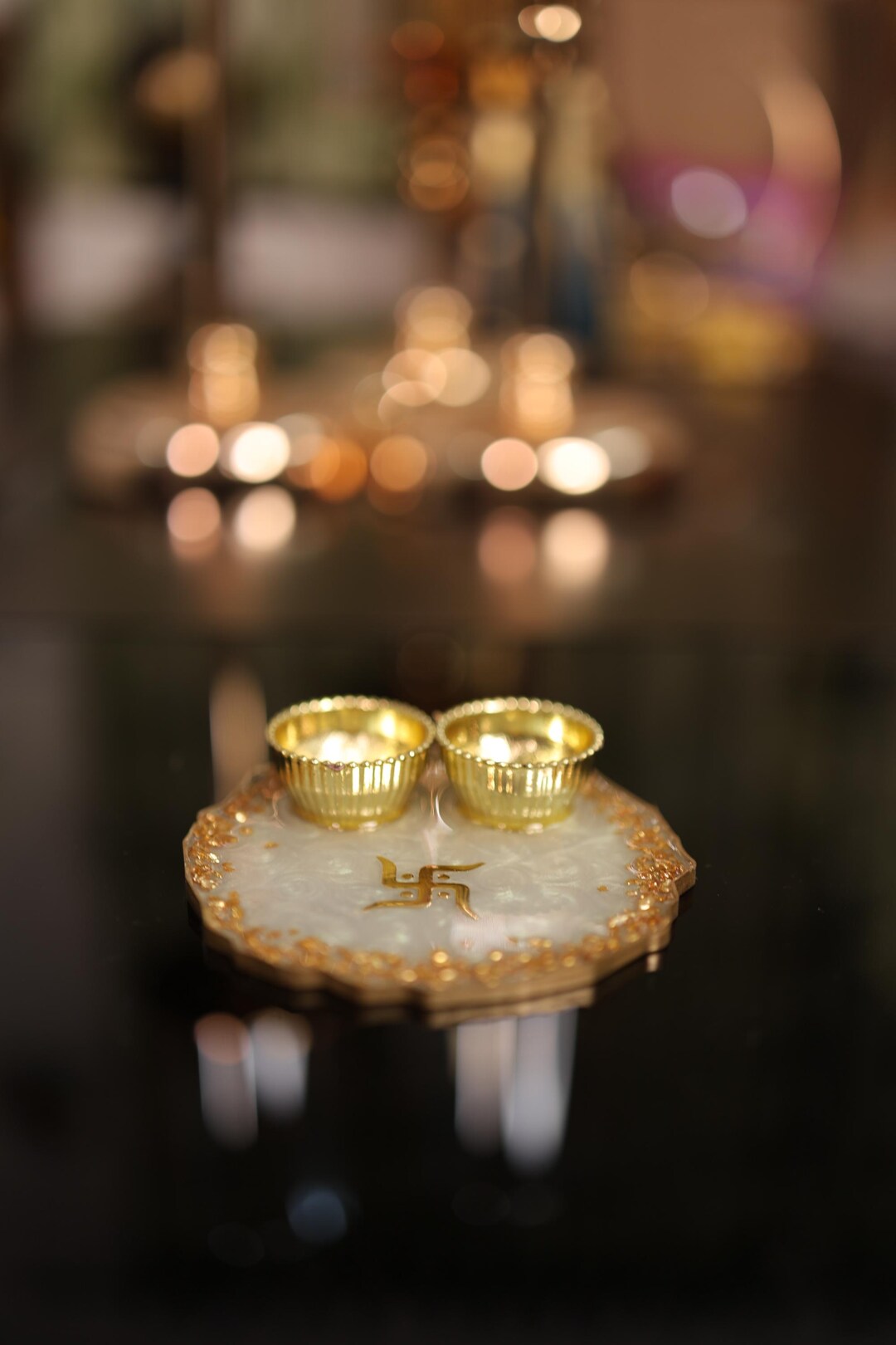 Haldi Kumkum Tray - Etsy