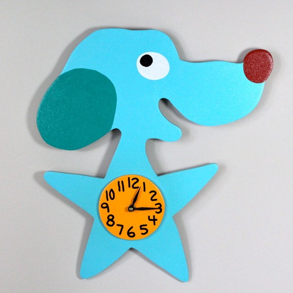 Dog Clock - Etsy