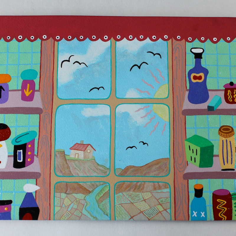 Window Painting - Etsy
