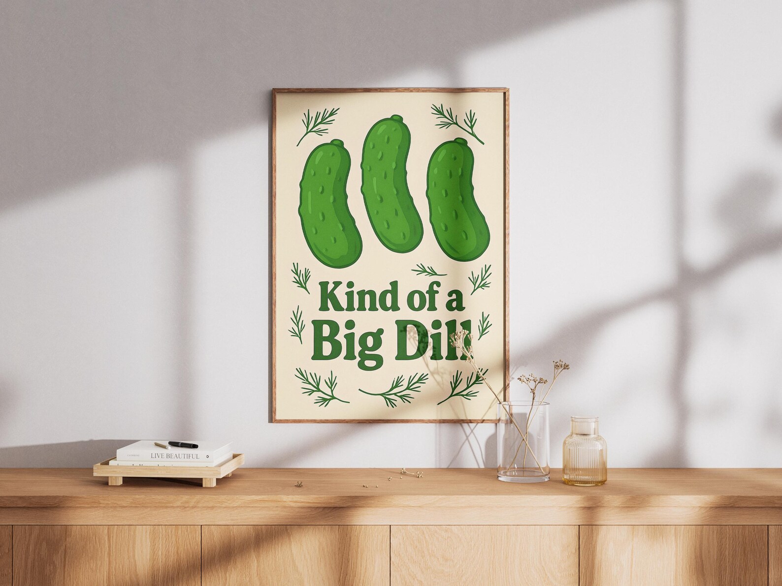 Pickled Poster | Kind of a Big Dill | Pickled Vegetables Preserves ...