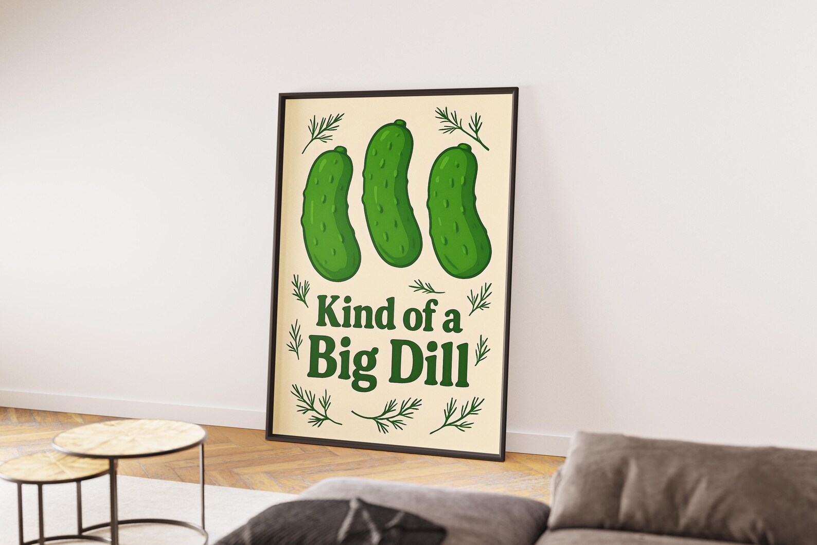 Pickled Poster | Kind of a Big Dill | Pickled Vegetables Preserves ...