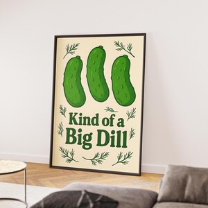 Pickled Poster | Kind of a Big Dill | Pickled Vegetables Preserves ...