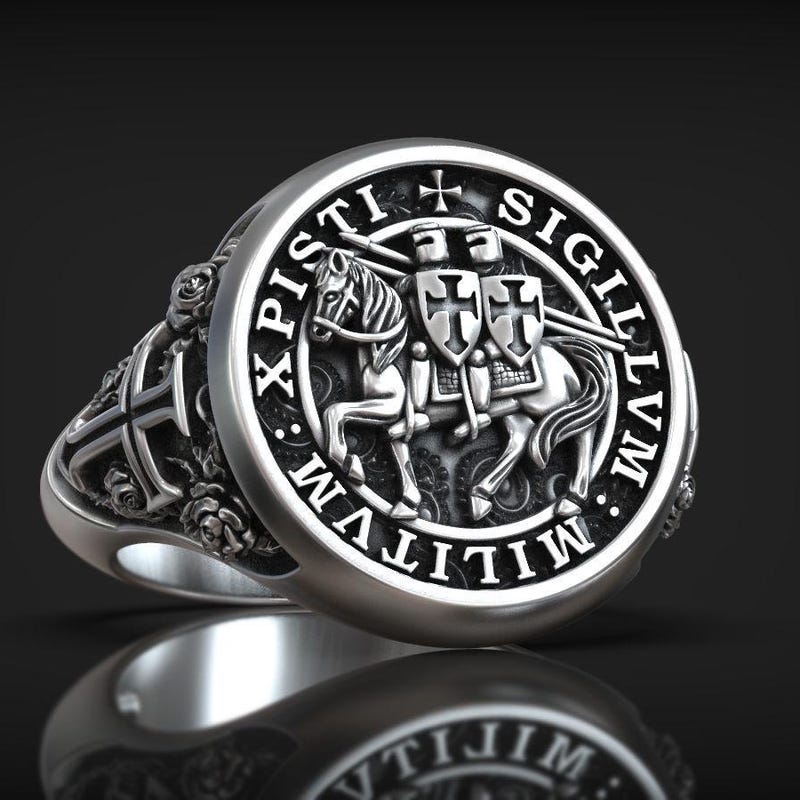 Templar Ring - Etsy