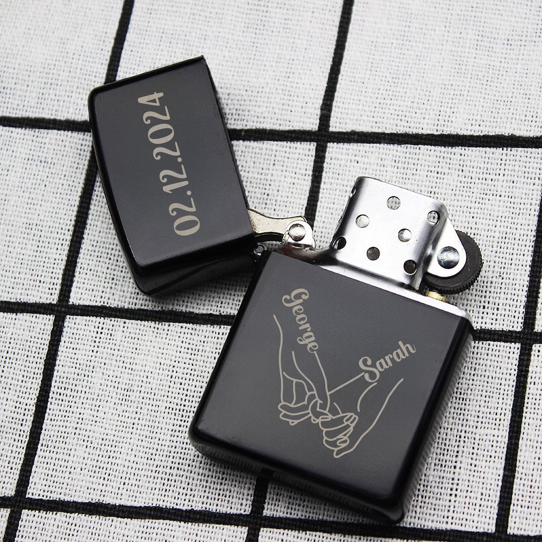 Personalized Logo Lighter, Laser Engraved Lighter, Birthday, Bulk Order ...