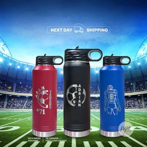 Personalized Sports Team Gift Water Bottle, Personalized Bulk Water ...