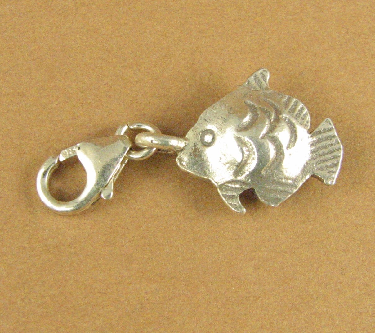 Fish Shape Clip-on Charm. 2 Sided. Sea Life. Lobster Clasp. - Etsy ...