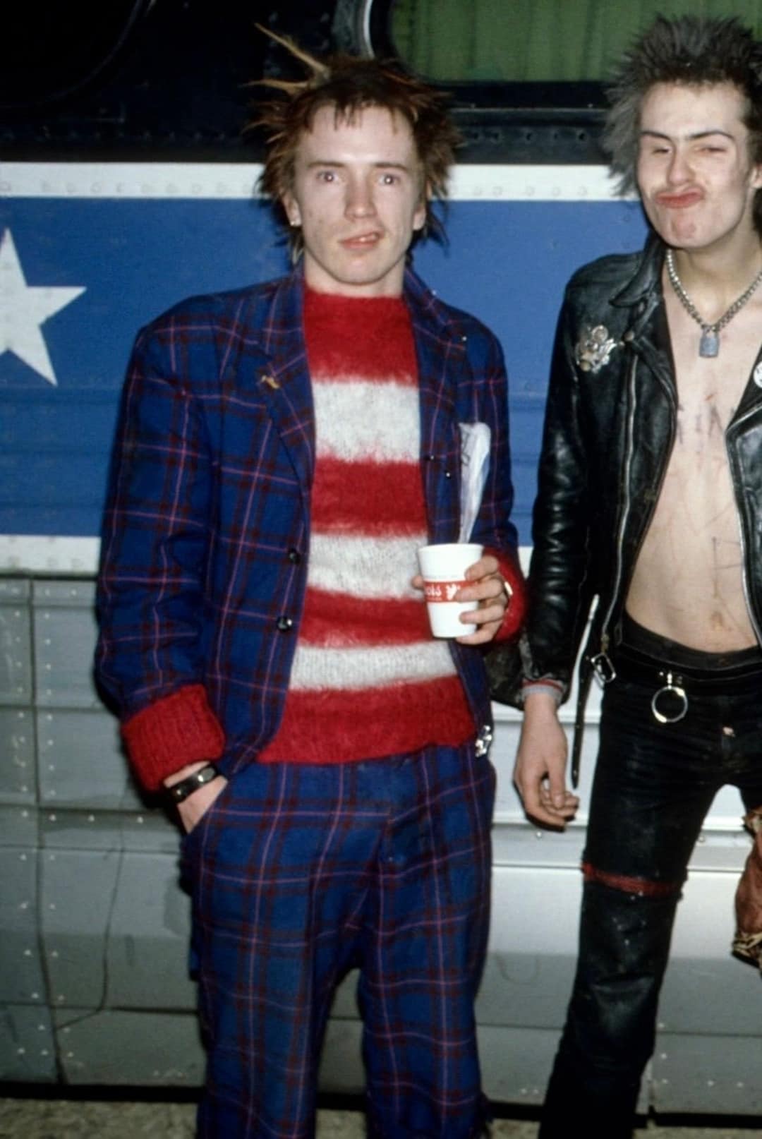 Handmade Mohair Punk Sweater Johnny Rotten Replica Vivienne Westwood ...