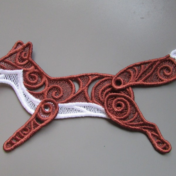 Fox Applique - Etsy