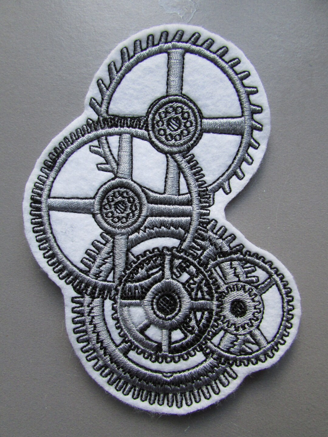 Steampunk Cogs and Gearsembroidered Sew on Applique Patch - Etsy