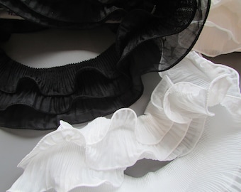 Pleated Ruffle Trim - Etsy