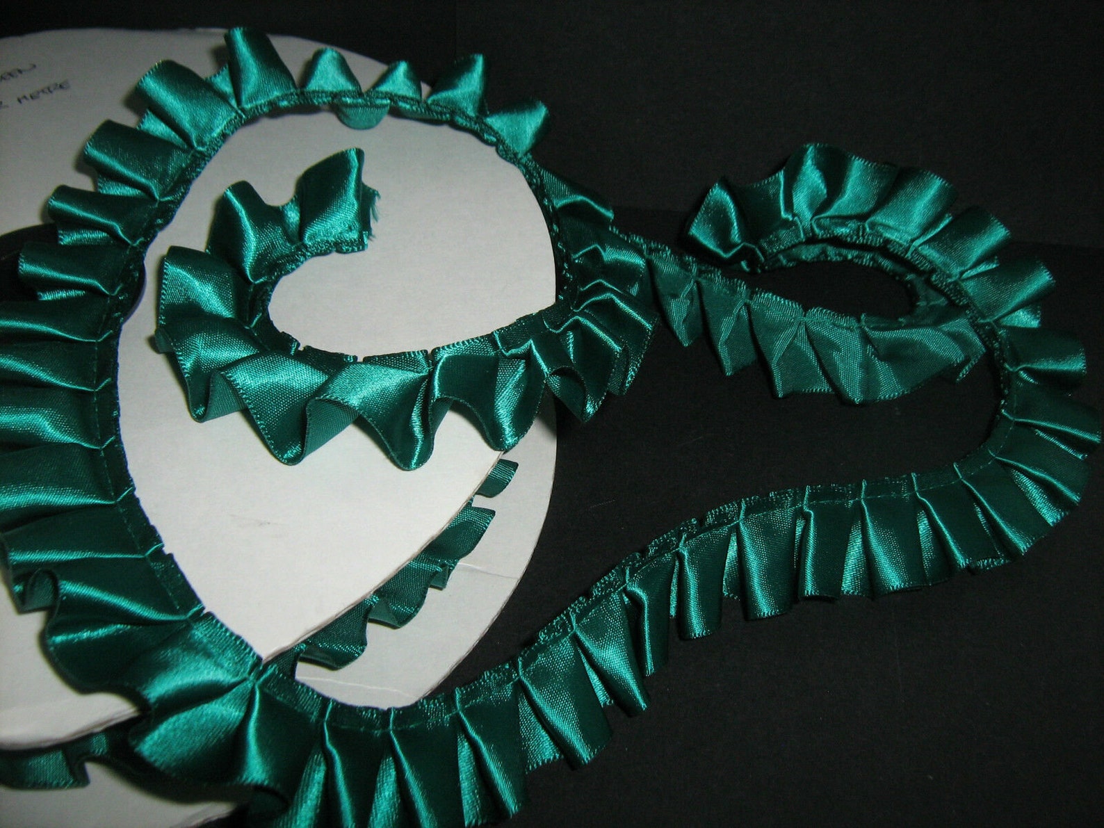 Satin Box Pleat Trim/ribbon Over 20 Colour1 Metre Sewing/costume/crafts ...