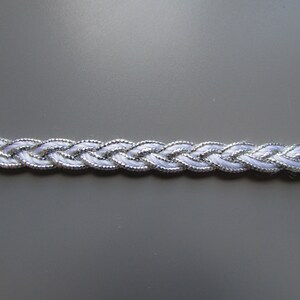 8mm Metallic Plait Braid Trim Sold by the Metre - Etsy