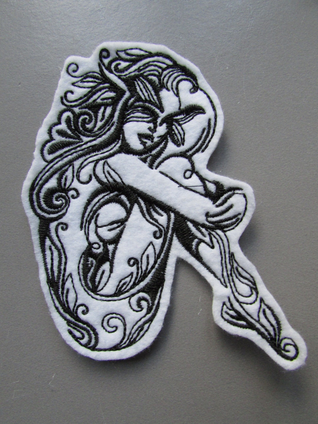 Forest Fairy Fae Embroidered Sew on Applique Patch - Etsy