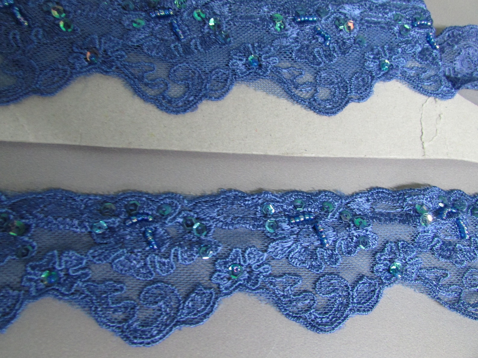 Embroidered Sequin and Beaded Lace Top Quality X 1 Metre Available in ...