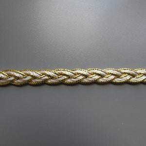8mm Metallic Plait Braid Trim Sold by the Metre - Etsy
