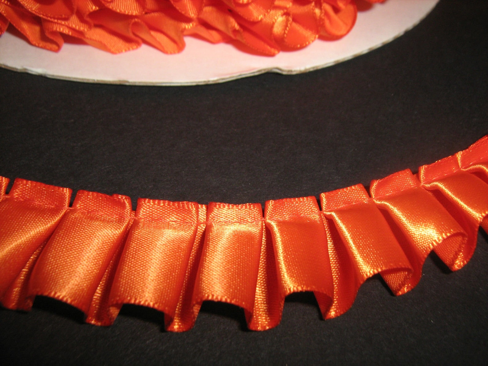 Satin Box Pleat Trim/Ribbon Over 20 Colour 1 Metre | Etsy