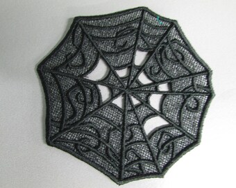 Spider Web Applique | Etsy