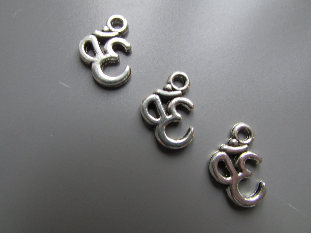 Tibetan Silver Ohm Jewellery Making Charm Pendant X 3 - Etsy
