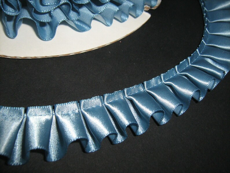 Satin Box Pleat Trim/ribbon Over 20 Colour 1 Metre Sewing/costume ...