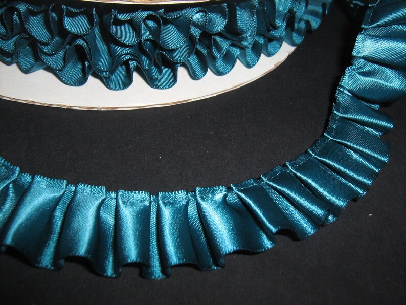 Satin Box Pleat Trim/ribbon Over 20 Colour 1 Metre Sewing/costume ...