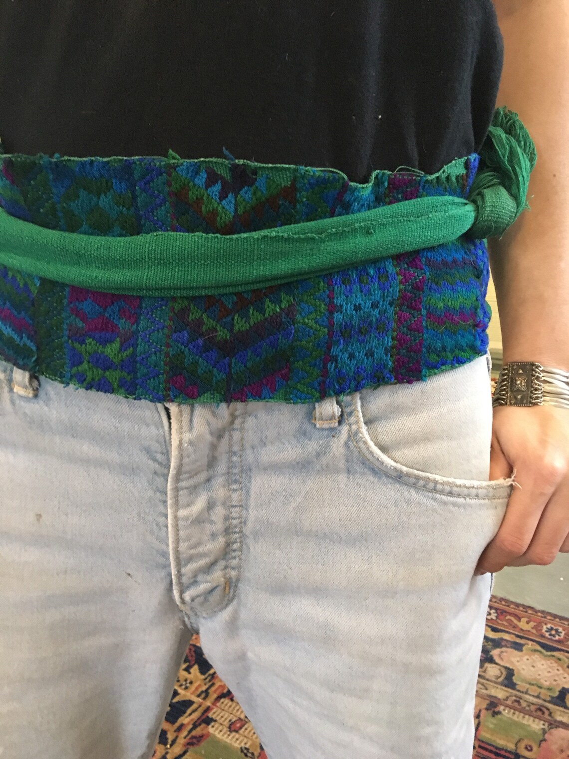 Mayan Hand Woven Sash - Etsy