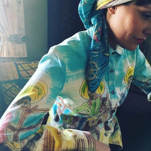 Authentic 1980's Hand Painted Paul Ropp Shirt - Etsy