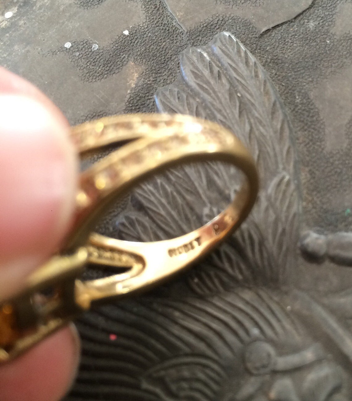 Monet Costume Dinner Ring - Etsy