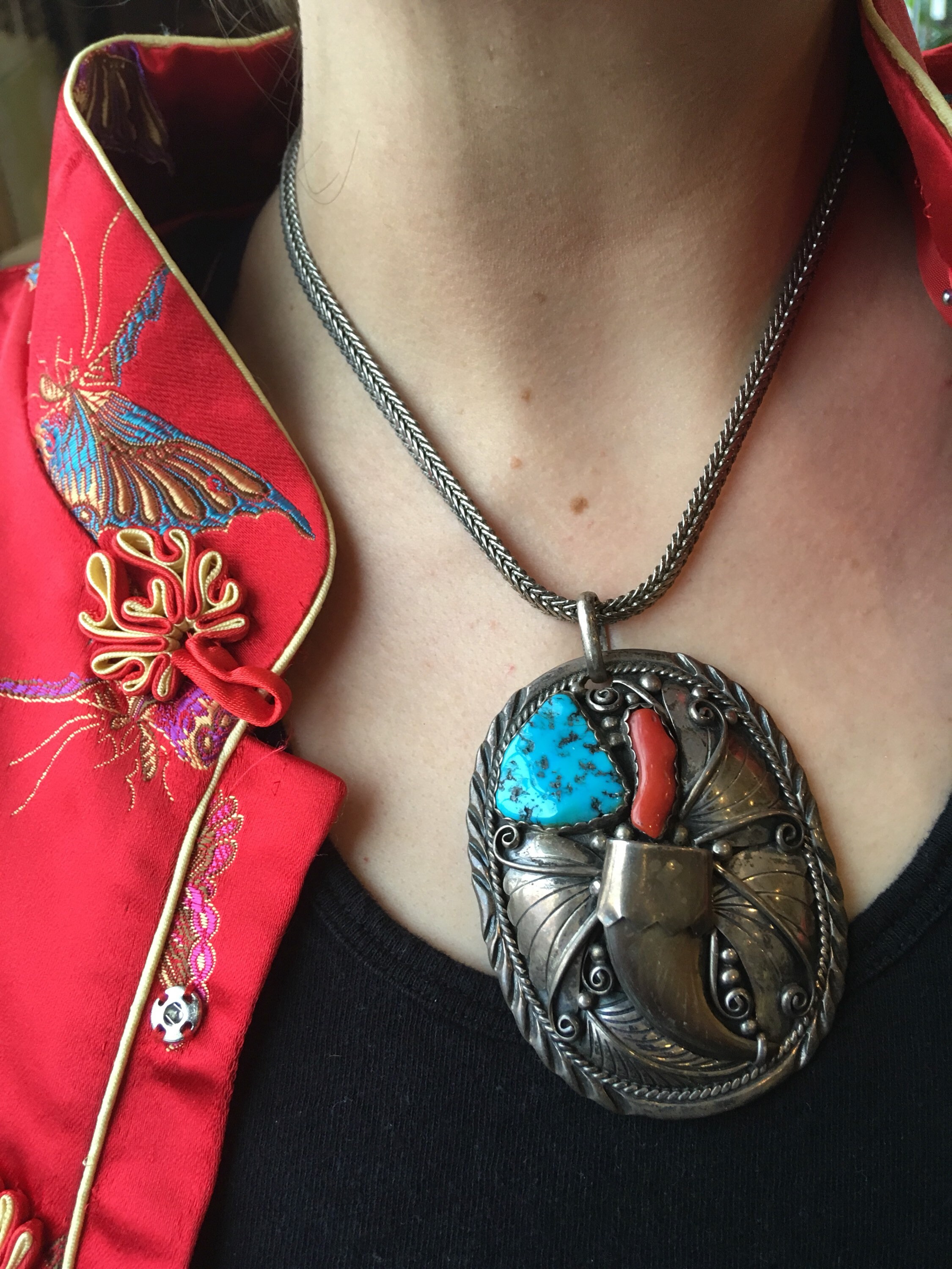 Navajo Pendant - Etsy