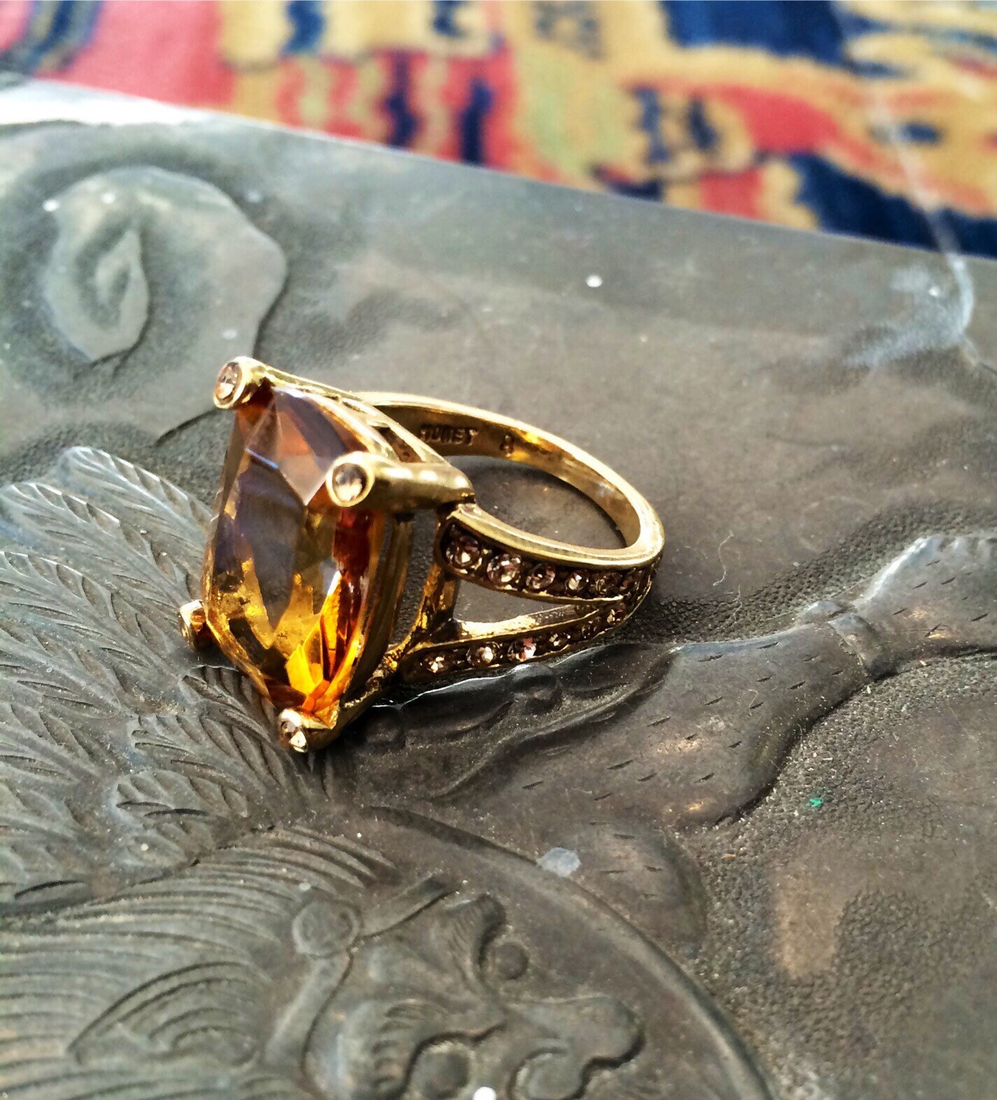 Monet Costume Dinner Ring - Etsy