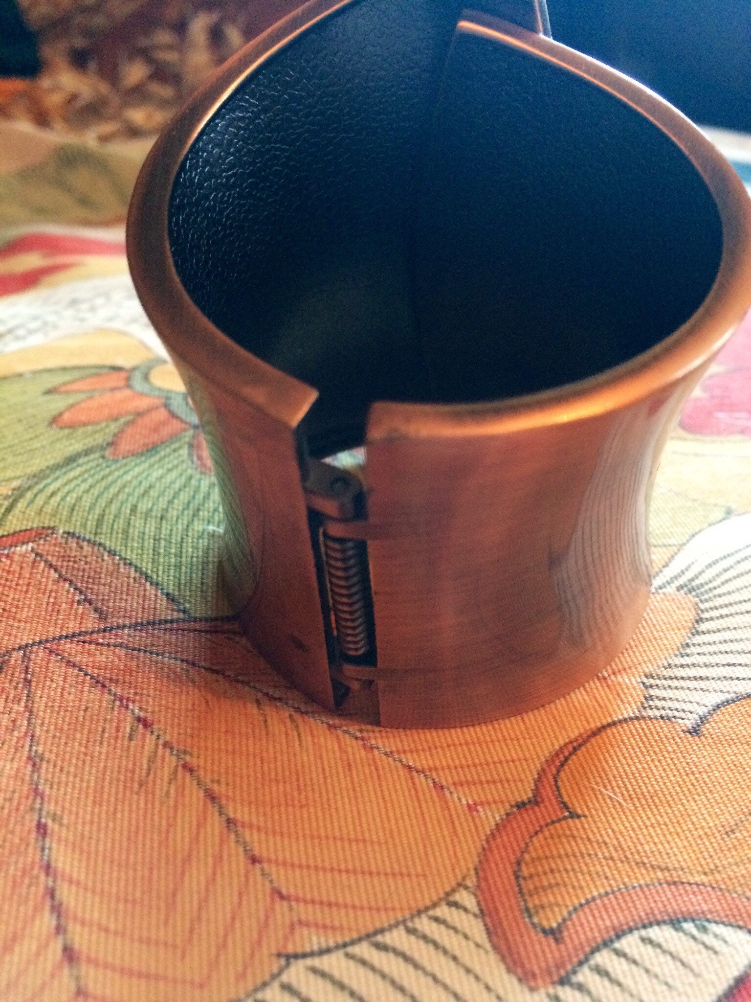 Copper Wavy Cuff - Etsy