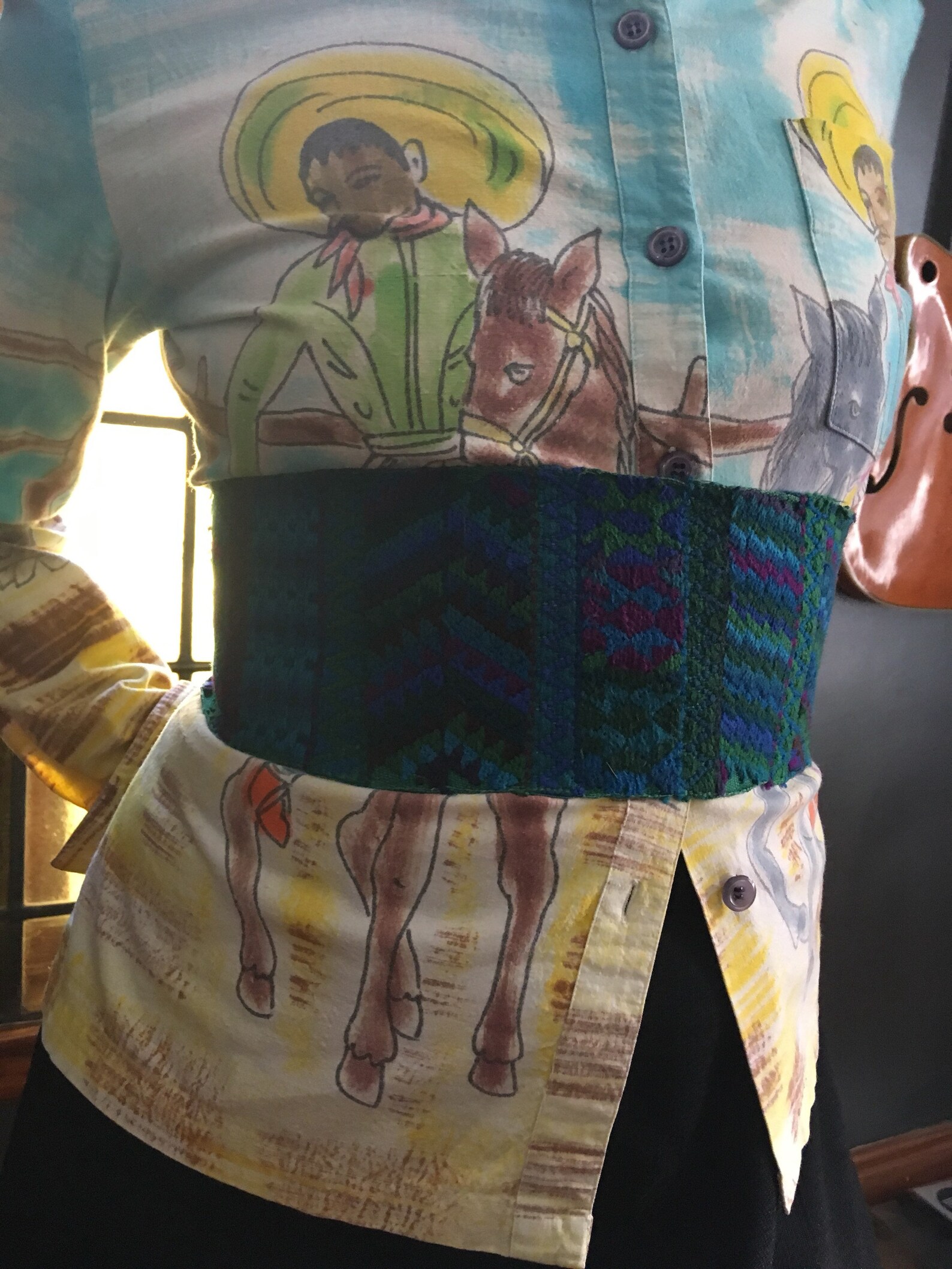 Mayan Hand Woven Sash - Etsy