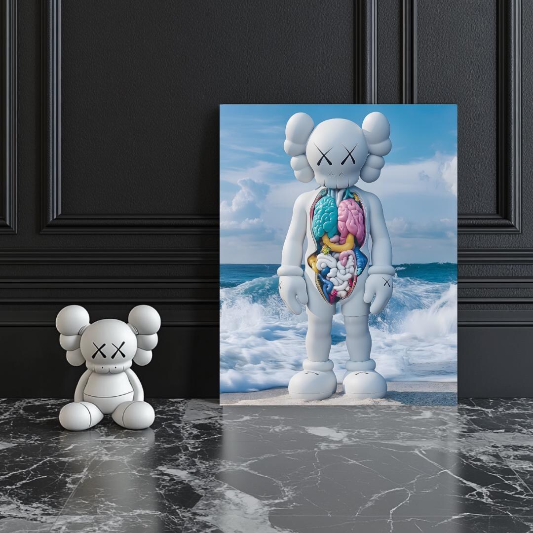 Kaws Ocean Poster | Hypebeast Wall Art, Printable Digital Download ...