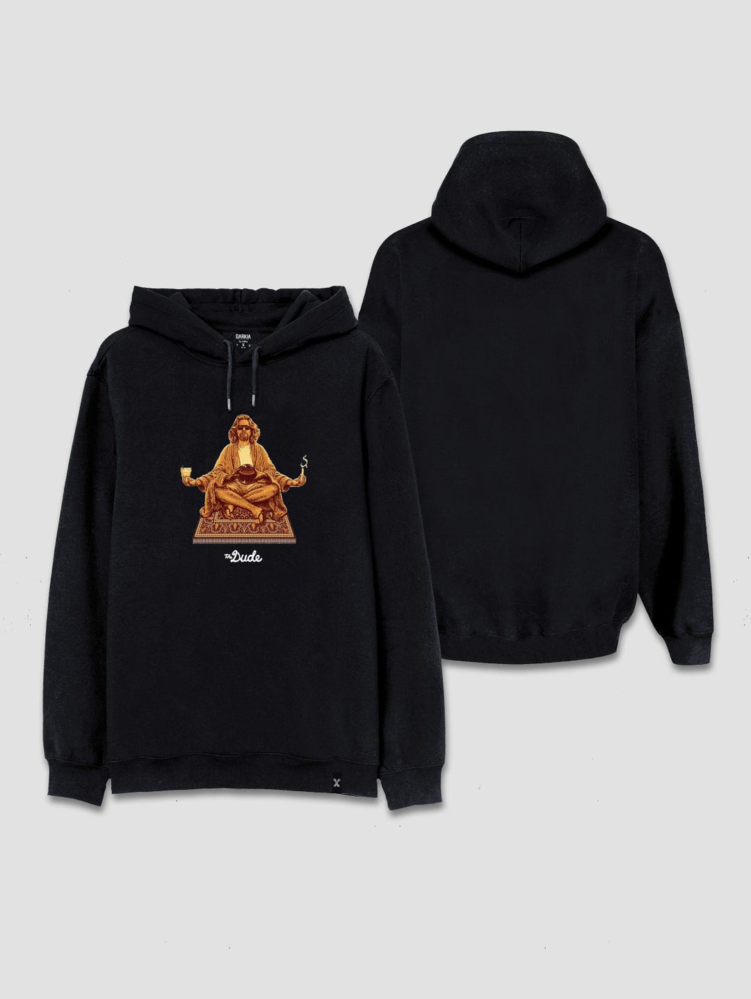 Big Lebowski the Dude Iconic Retro Movie Written Front and Back Printed ...