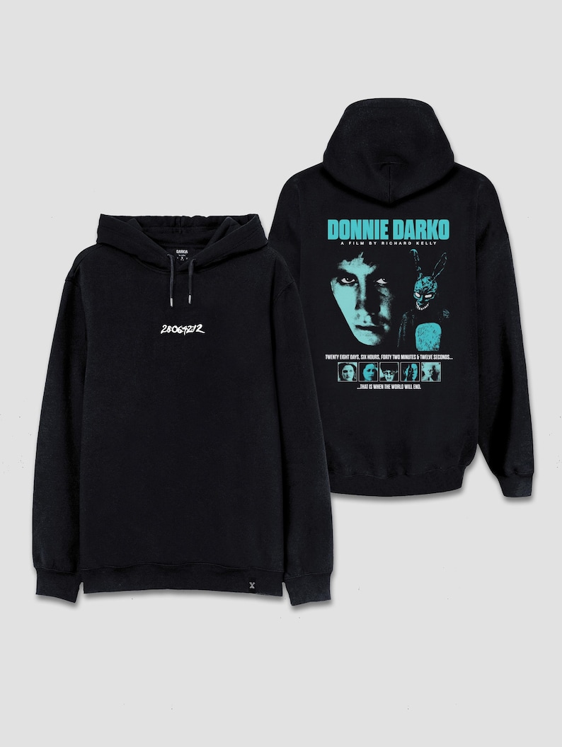Donnie Darko Iconic Movie Horror Style Written Front and Back Printed ...