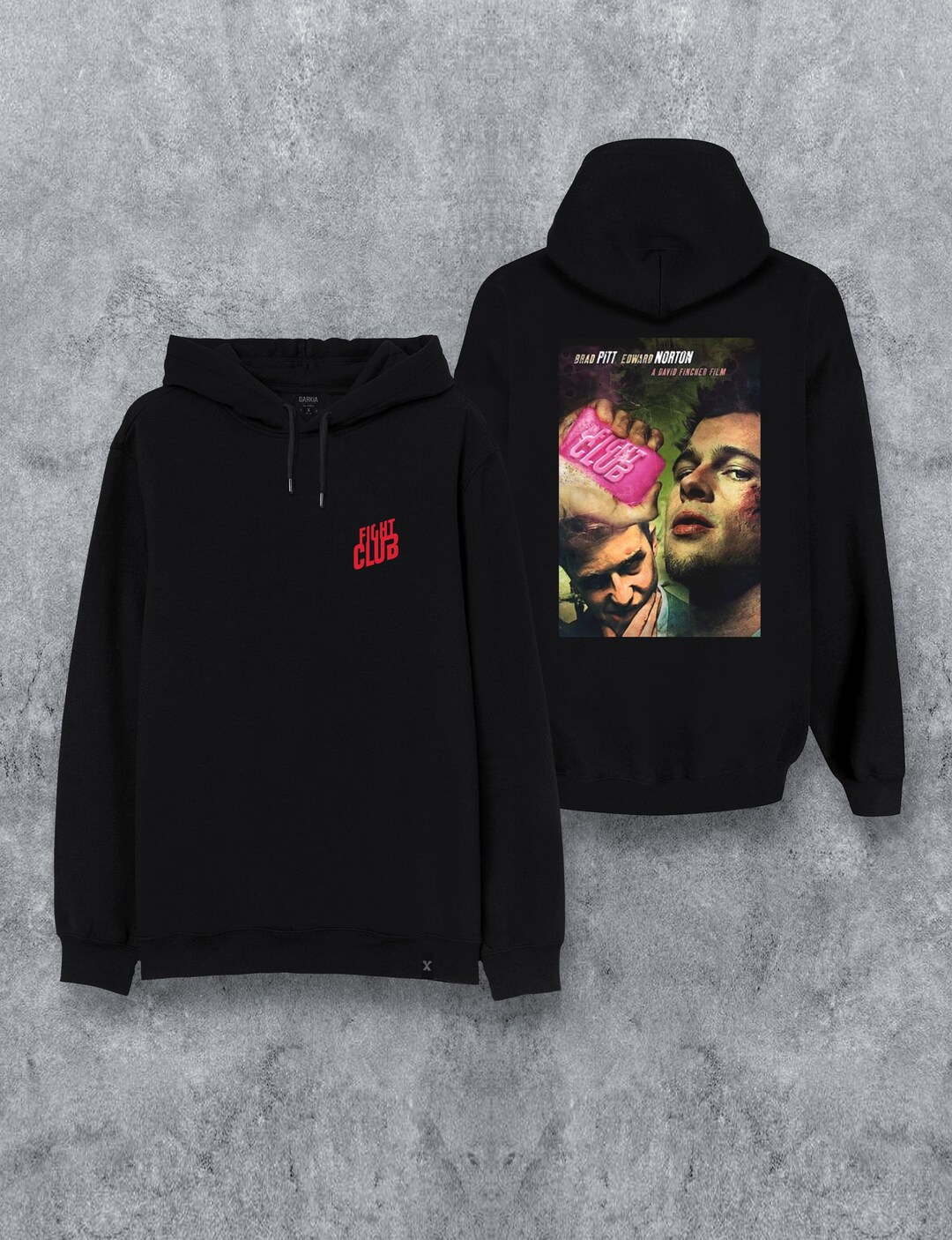 Fight Club Movie Iconic Tyler Durden Cover Front and Back Printed ...
