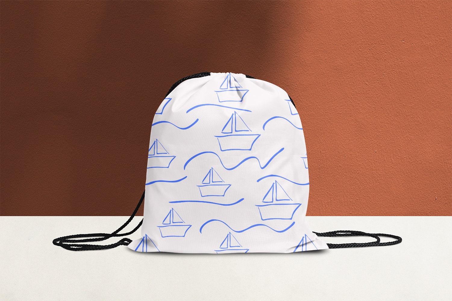 Boat at Sea Pattern. Digital Seamless Pattern Design. - Etsy